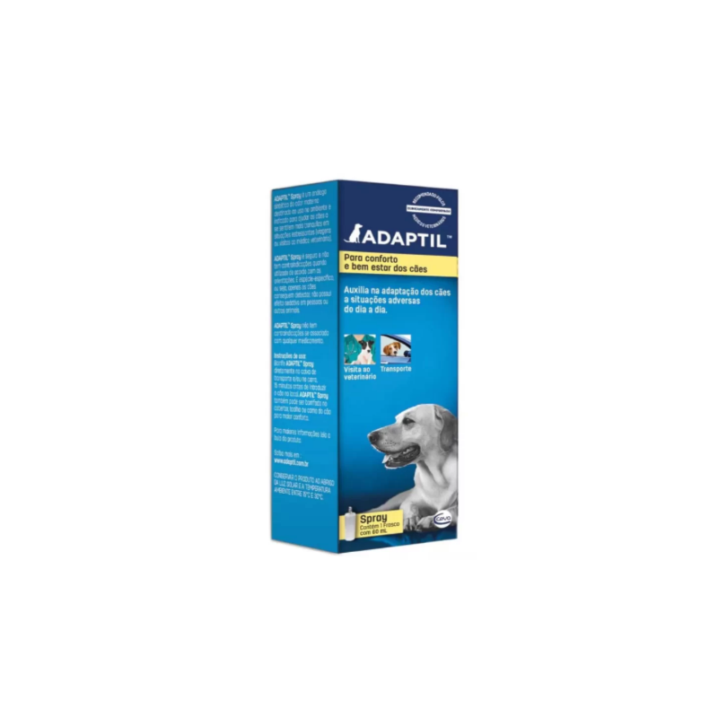Adaptil Cães Spray 60ml - Ceva - Águia veterinária