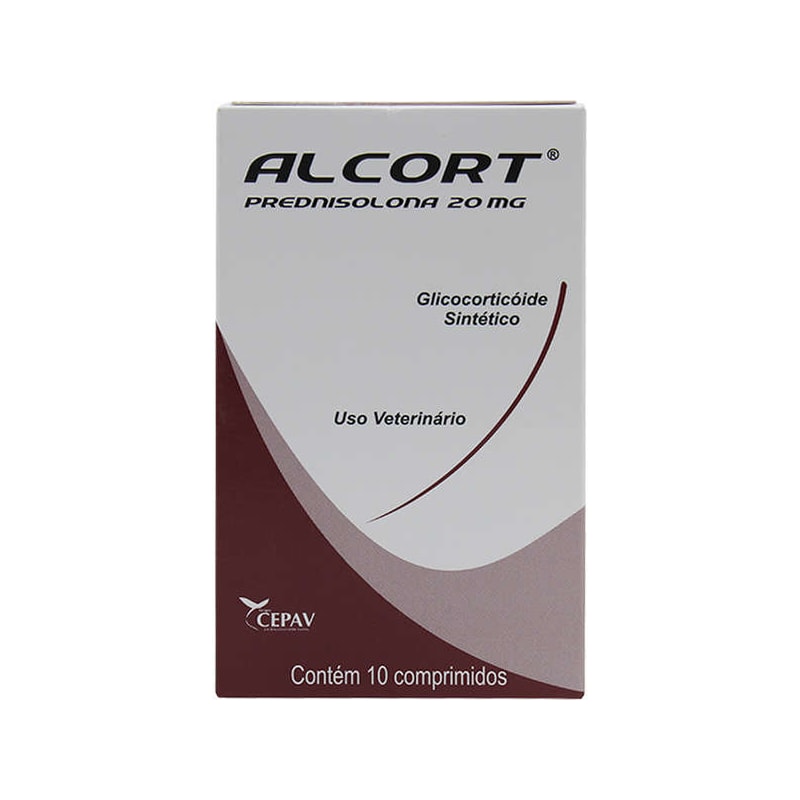 Alcort 20mg 10 comprimidos - Castel Pharma - Águia veterinária