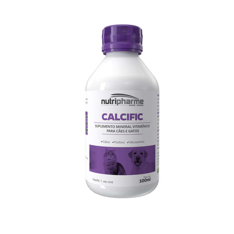 Calcific 100ml - Nutripharme - Águia veterinária
