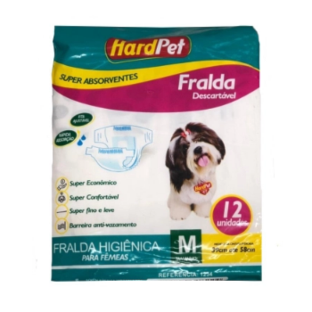 Fralda Higienica Hard Pet Macho - Águia veterinária