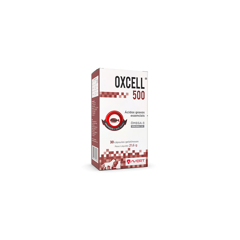 Suplemento Oxcell 500mg Cães e Gatos - Águia veterinária